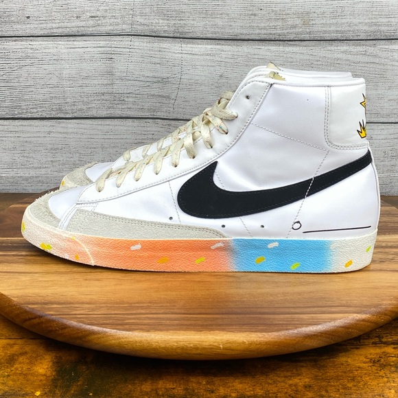 Nike | Shoes | Nike Blazer Mid 77 Vintage Make It Count Multi Color ...